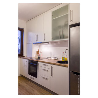 Bucatarie MDF Vopsit Alb - Contemporary - Kitchen - Other - by AZ ...