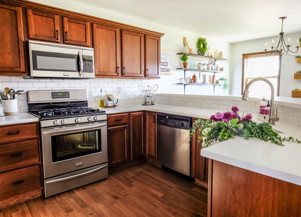 Before and After: 6 Kitchen Makeovers Under 200 Square Feet