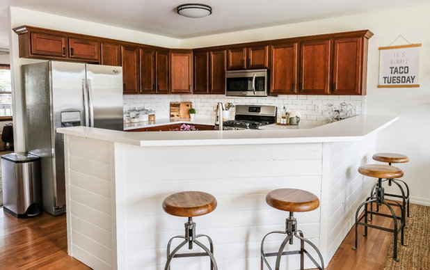 Before and After: 6 Kitchen Makeovers Under 200 Square Feet
