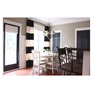 Builder Kitchen Gets A Custom Look - Traditional - Dining Room ...