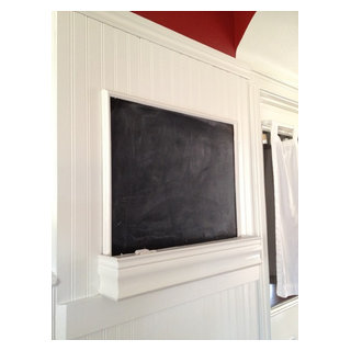 Built-in chalk message board - Traditional - Kitchen - Portland - by ...