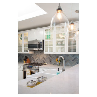 Burbank Modern Farmhouse Kitchen - Transitional - Kitchen - Los Angeles ...