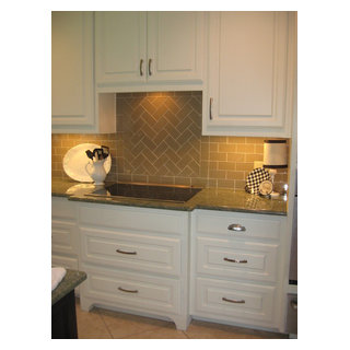 Burlap and Glass - Traditional - Kitchen - Other | Houzz