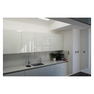 Bushey Open Plan Living Space - Modern - Kitchen - Hertfordshire - by ...