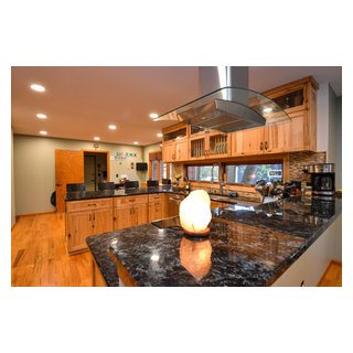 Cabin Vibes Kitchen - Rustic - Kitchen - Minneapolis - by EdgeWork ...