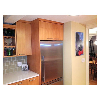 CABINETRY AROUND BEAM OR PIPE CHASE - Transitional - Kitchen - Other ...