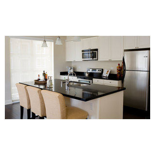 CAESAR STONE - Transitional - Kitchen - New York - by Kabinet King USA ...