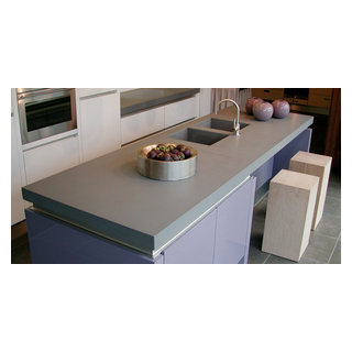 Caesarstone 4003 Sleek Concrete quartz - Contemporary - Kitchen ...