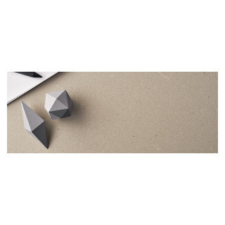 Caesarstone 4004 Raw Concrete quartz - Contemporary - Kitchen - London ...