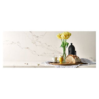 Caesarstone 5111 Statuario Nuvo quartz - Traditional - Kitchen - London ...