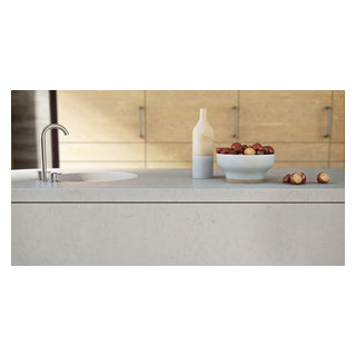 Caesarstone 5141 Frosty Carrina quartz - Contemporary - Kitchen ...