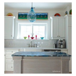 CaesarStone Blue Agate - Contemporary - Kitchen - Toronto - by The Old ...