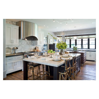 Calacatta Gold Kitchen - Traditional - Kitchen - Kansas City - by ...
