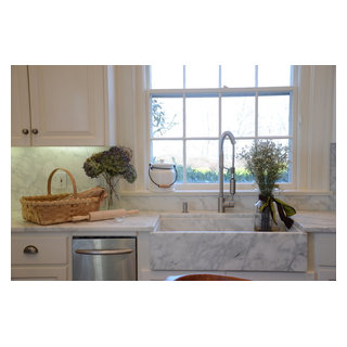 Calacatta Gold kitchen - Classico - Cucina - Altro - di Stone Source ...