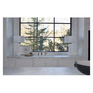 Calacatta Gold Marble Kitchen - Modern - Kitchen - Atlanta - by Miami ...