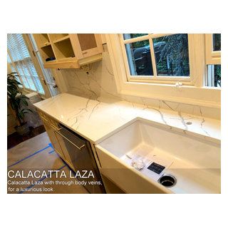 Calacatta Laza - Modern - Kitchen - Atlanta - by ATL Granite Installers ...