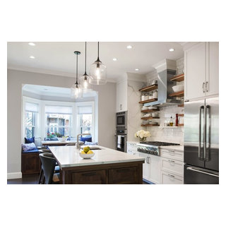 Calacatta Novus - Traditional - Kitchen - Boston - by Marble and ...