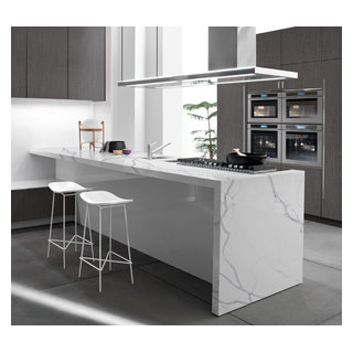 Calacatta Oro Kitchen - Kitchen - Los Angeles | Houzz UK