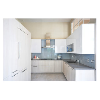 Calm Colors in New Kitchen - Modern - Kitchen - Philadelphia - by ...