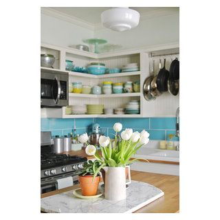 Calm Cool Kitchen Makeover - Farmhouse - Kitchen - Columbus - by Farm ...