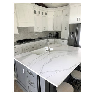 Cambria Brittanicca and Carrick Lake Home - Transitional - Kitchen ...