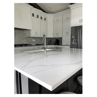 Cambria Brittanicca and Carrick Lake Home - Transitional - Kitchen ...