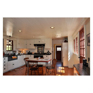 Cape Cod Colonial restoration project - Traditional - Kitchen - Boston ...