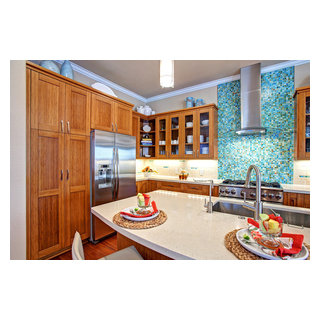 Caribbean Hues Kitchen - Beach Style - Kitchen - San Diego - by Jackson ...