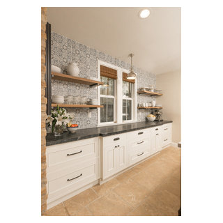 Farmhouse White Kitchen Remodel - Transitional - Kitchen - Denver - by ...