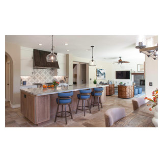 Indoor Outdoor Kitchen and Family Room - Kitchen - Denver - by ...