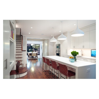 Carnegie Hill Townhouse - Transitional - Kitchen - New York - by Kinlin ...