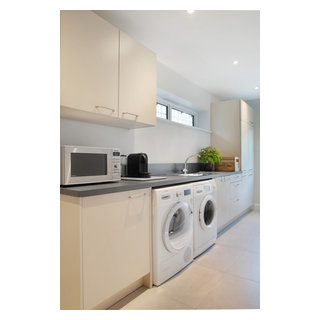 Cashmere utility - Contemporary - Kitchen - Hertfordshire - by Design A ...