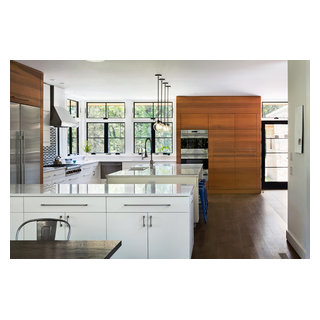 Cedar Modern - Contemporary - Kitchen - New York - by Structure Works ...