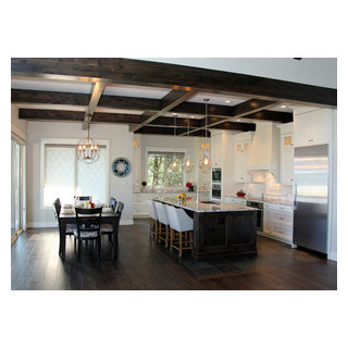 Ceiling Beams - Farmhouse - Kitchen - Vancouver - by Copper Island Fine ...