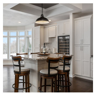 Central New York Lake House - New Construction - Transitional - Kitchen ...