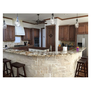 Chaco Canyon Tile - Rustic - Kitchen - Dallas - by Regency Quality ...