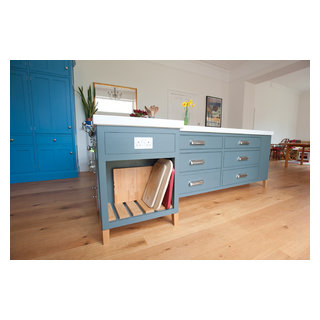 Chefs Kitchen - Contemporary - Kitchen - Cornwall - by George Robinson ...