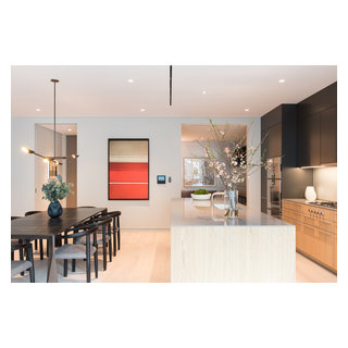 Chelsea High Line Model apartment - Contemporary - Kitchen - New York ...