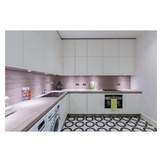 Chelsea Kitchen & Utility Design - Contemporary - Kitchen ...