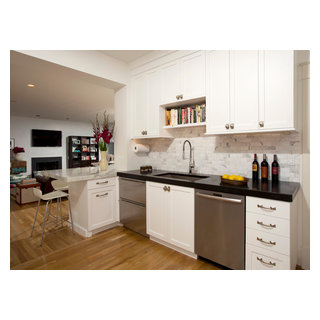 Chevy Chase DC Kitchen and Mudroom Remodel - Transitional - Kitchen ...