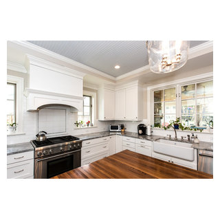 Chevy Chase, MD Barn-Style Custom Home - Farmhouse - Kitchen - DC Metro ...