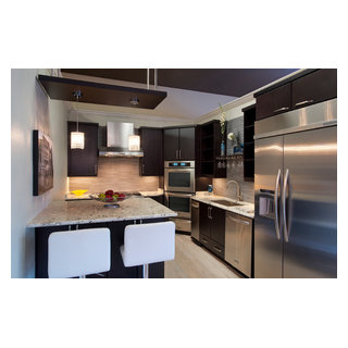 Chocolate Pear Kitchen - Contemporary - Kitchen - Miami - by ...