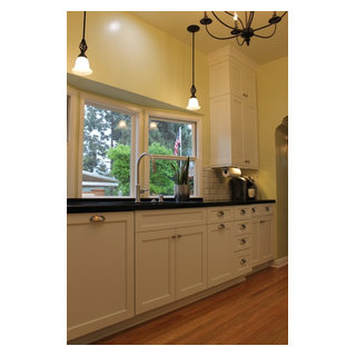 Classic kitchen in 1935 Spanish house - Transitional - Kitchen - Los ...