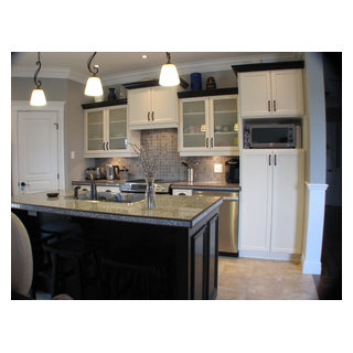 Classic take on Black and White - Contemporary - Kitchen - Other - by ...