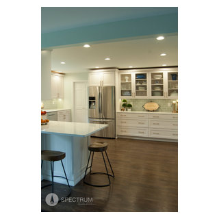 Classic White Kitchen - Transitional - Kitchen - Chicago - by Spectrum ...