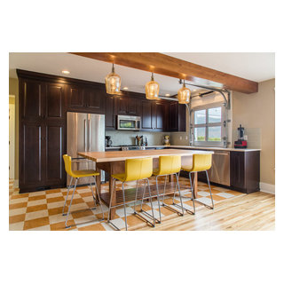 Clean Contemporary Kitchen with Over-the-Top Function - Contemporary ...