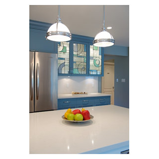 Clear Blue - Transitional - Kitchen - Vancouver - by New Vision ...