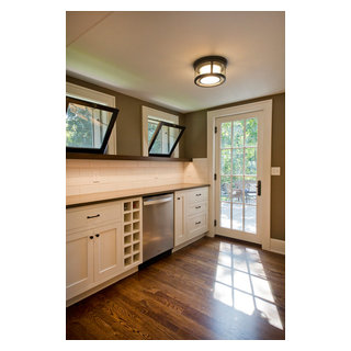 Cleveland Heights Colonial Transitional Kitchen Addition - Transitional ...