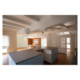 Cliff May Home In Long Beach - Midcentury - Kitchen - Orange County ...