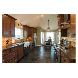 Cloverleaf - A Farmhouse Inspired Kitchen with Charm in North Richland ...